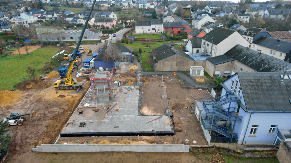 Chantier ¦ Préscolaire Kehlen | Commune de Kehlen