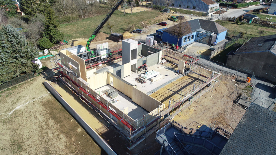 Chantier ¦ Préscolaire Kehlen | Commune de Kehlen